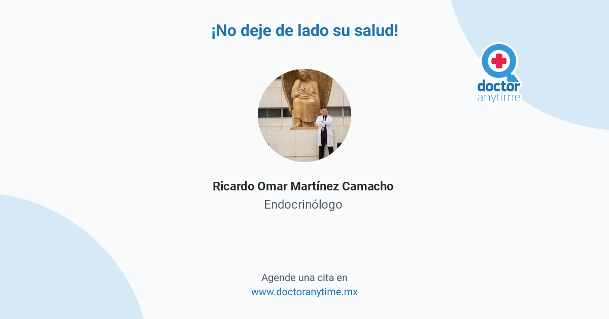 Ricardo Omar Martínez Camacho, Endocrinólogo en Monterrey | Agenda una ...