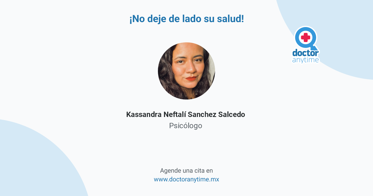 Kassandra Neftalí Sanchez Salcedo, Psicólogo en Puerto Vallarta ...